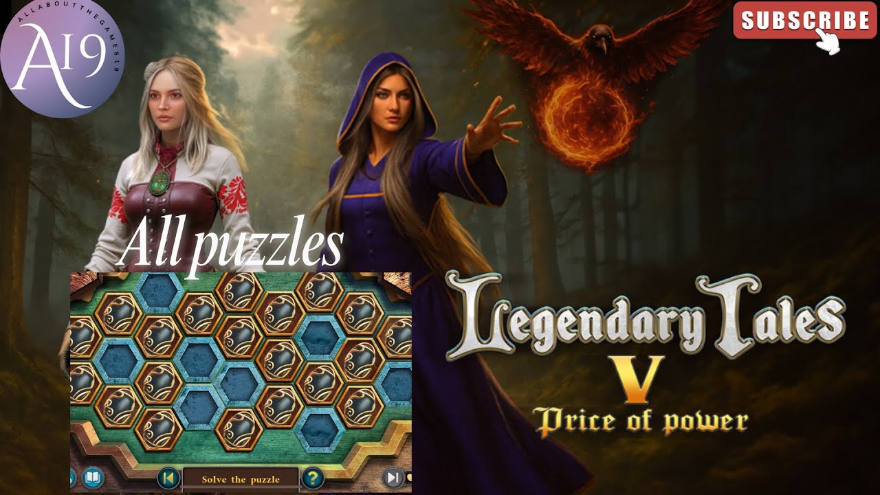 Legendary Tales 5: Price of Power – Chapter 3 | All Puzzles Walkthrough ...