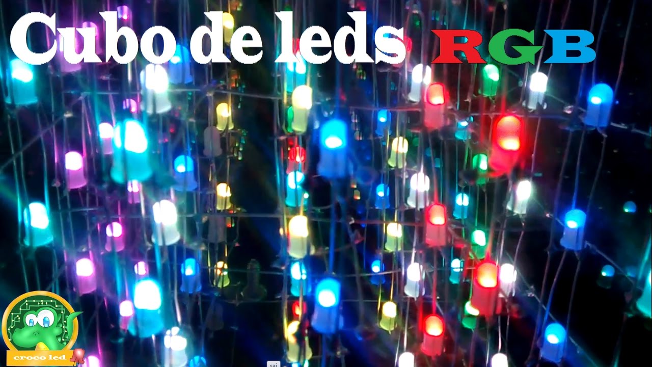 Cubo de leds RGB Especial 1000 suscriptores!! - YouTube