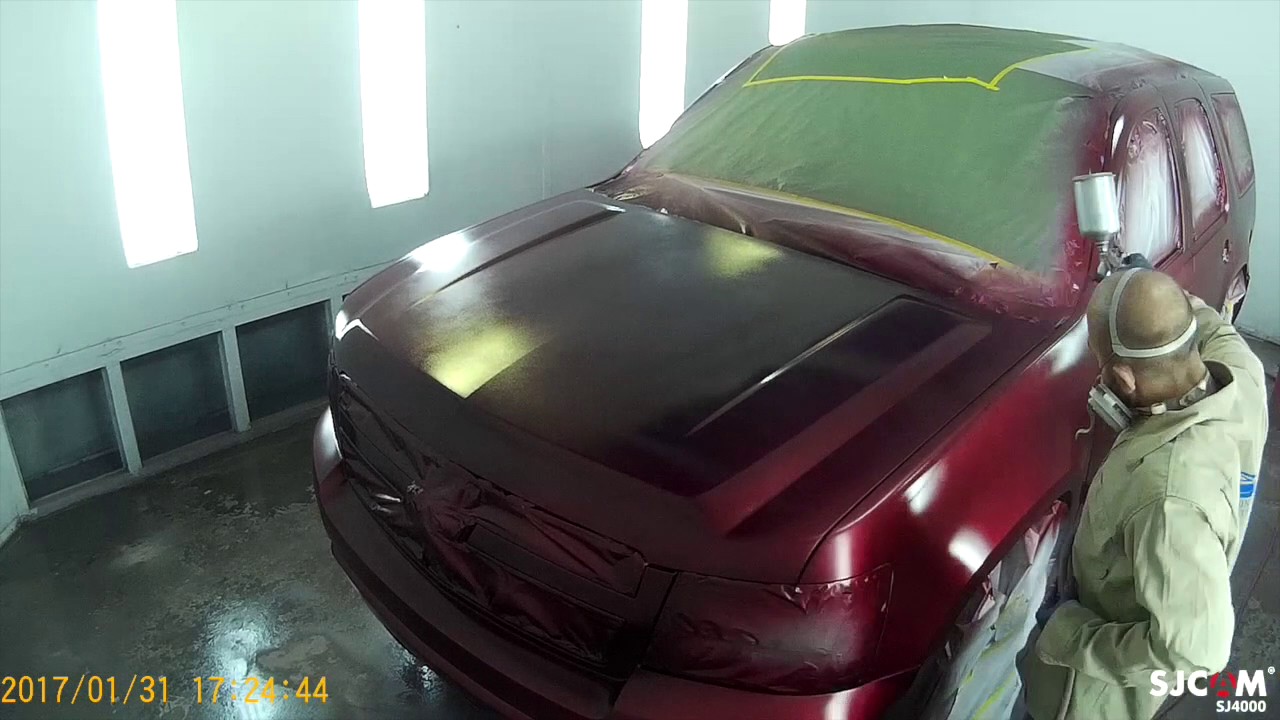 Mad Creations Brandy Wine Kandy Chevy Tahoe Spray - YouTube