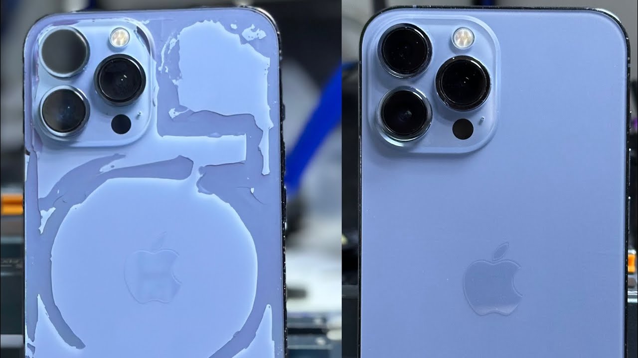 iPhone 13 Pro Max Back Glass Replacement - YouTube