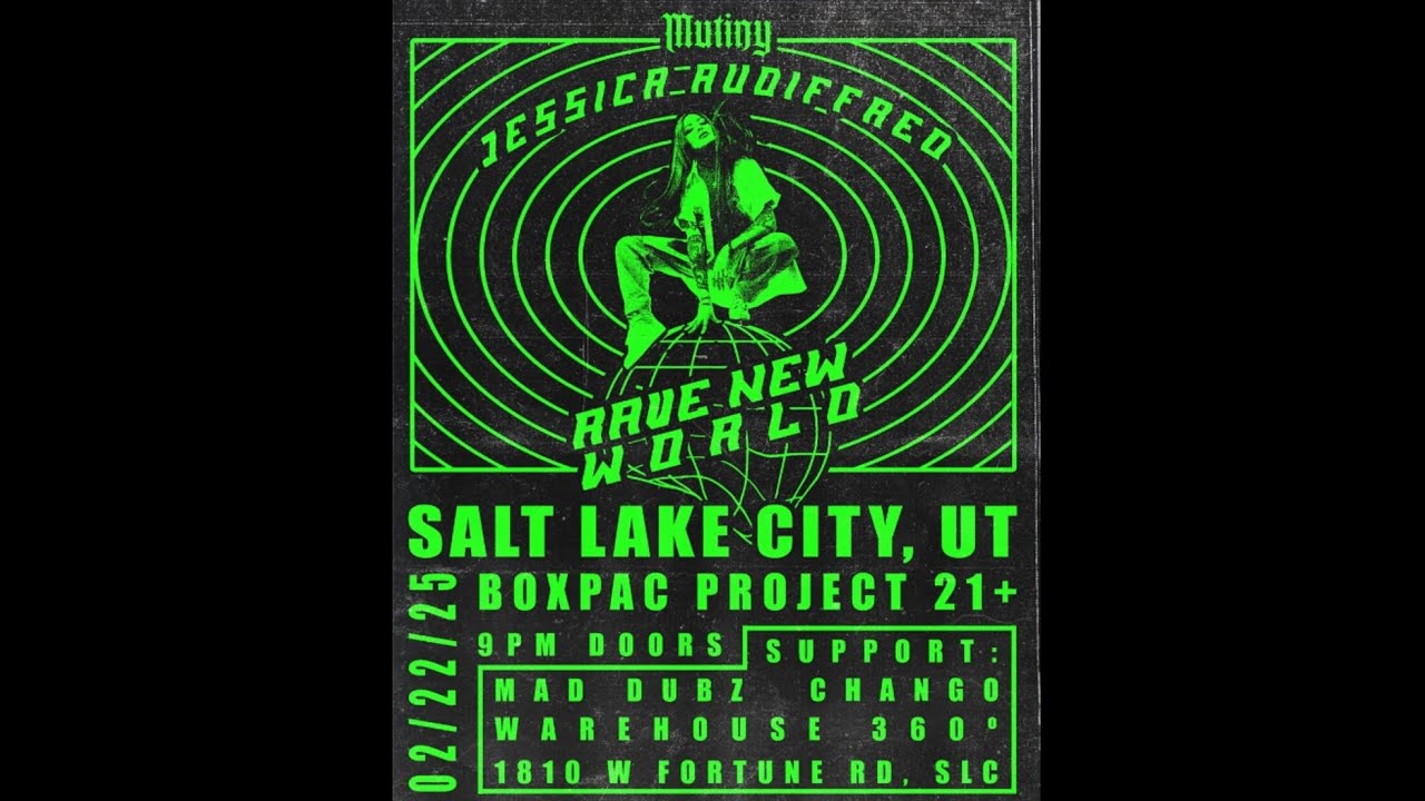 Jessica Audiffred - Rave New World Tour (SLC 2025) - YouTube
