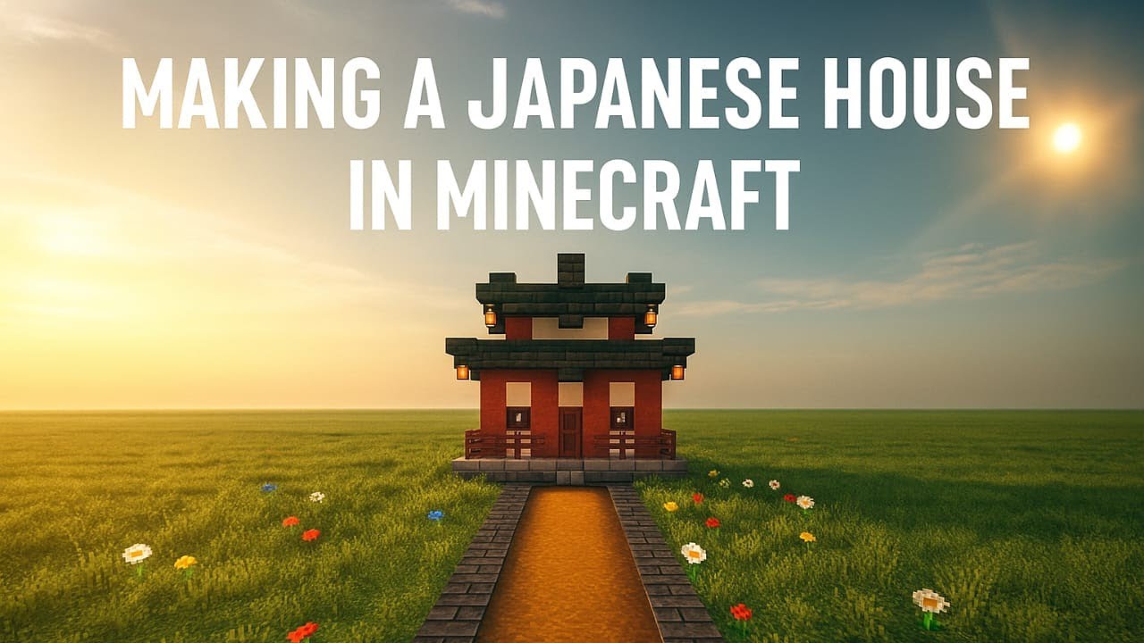 Minecraft Japanese House Tutorial 🇯🇵 | Aesthetic & Easy Build! - YouTube