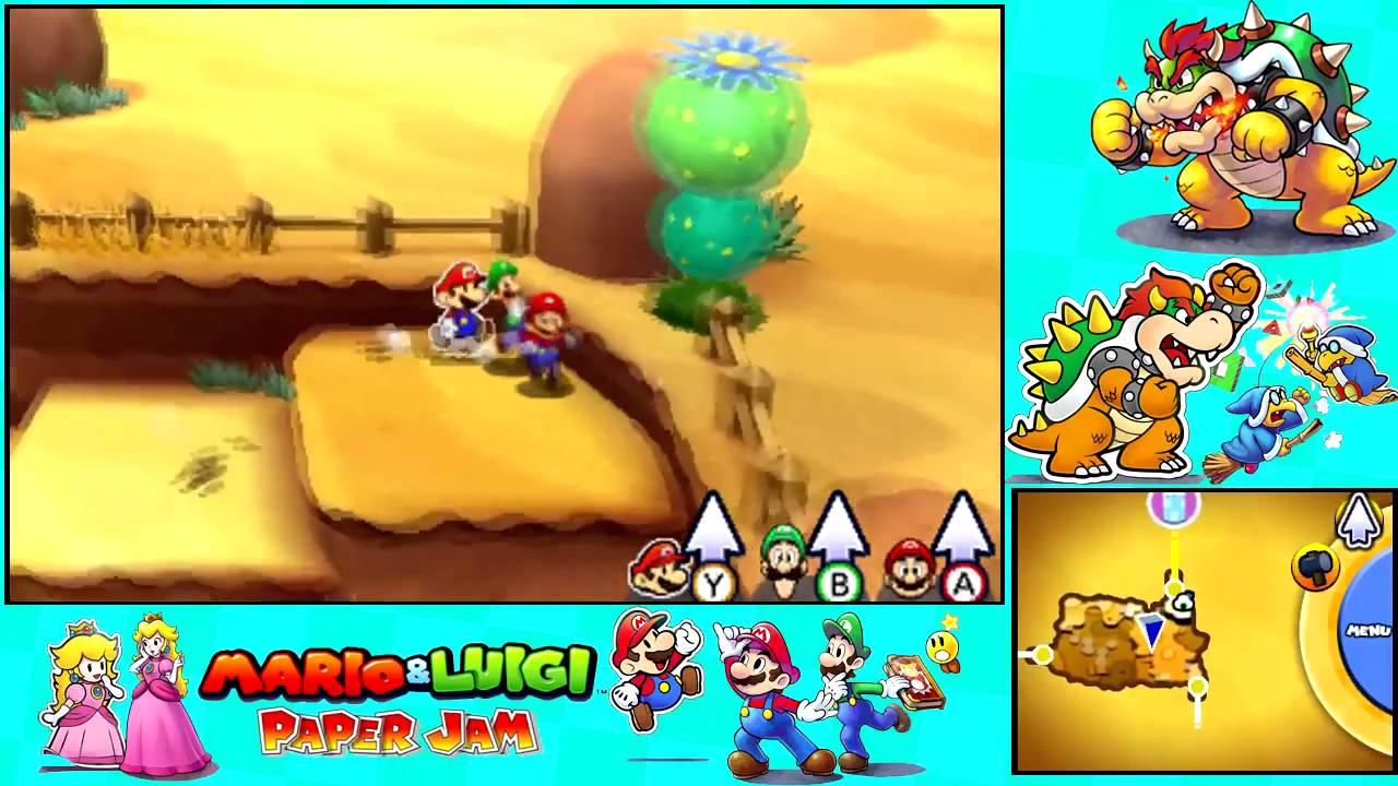 Mario & Luigi: Paper Jam Bros. - Part 7: Retrieving What Nabbit Nabbed ...