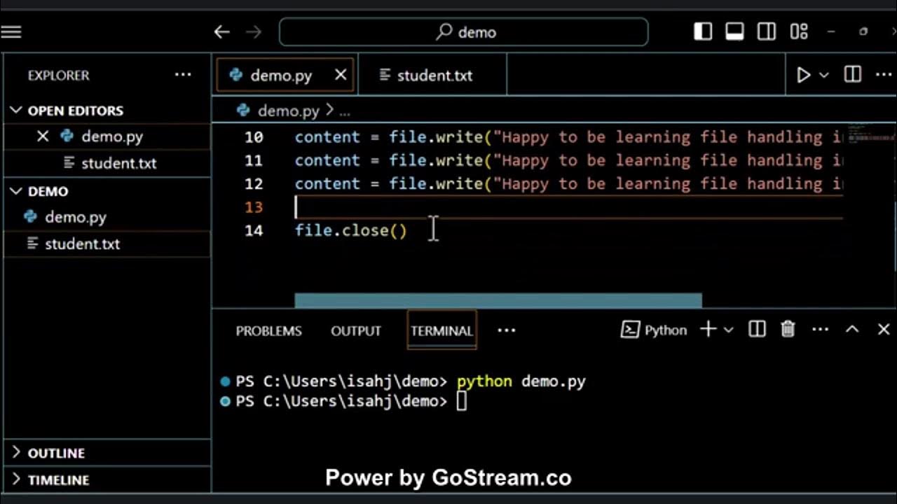 Python File Handling File Io Youtube