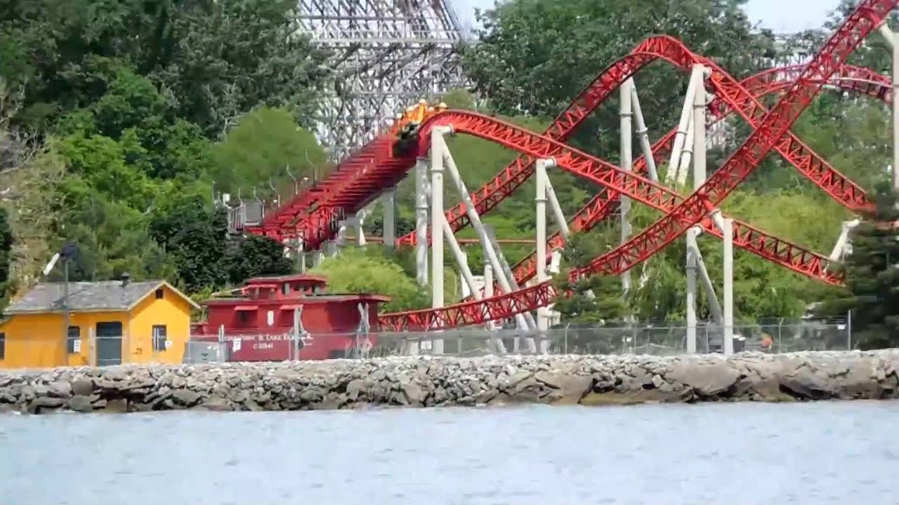 Maverick Lake view-Cedar Point - YouTube