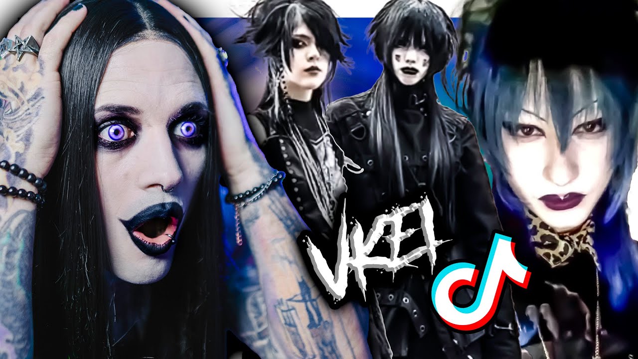 GOTH REACTS TO VISUAL KEI TIKTOK - YouTube
