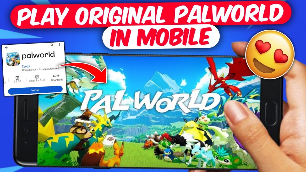 How to Play Original Palworld In Mobile | How To Play Palworld In ...
