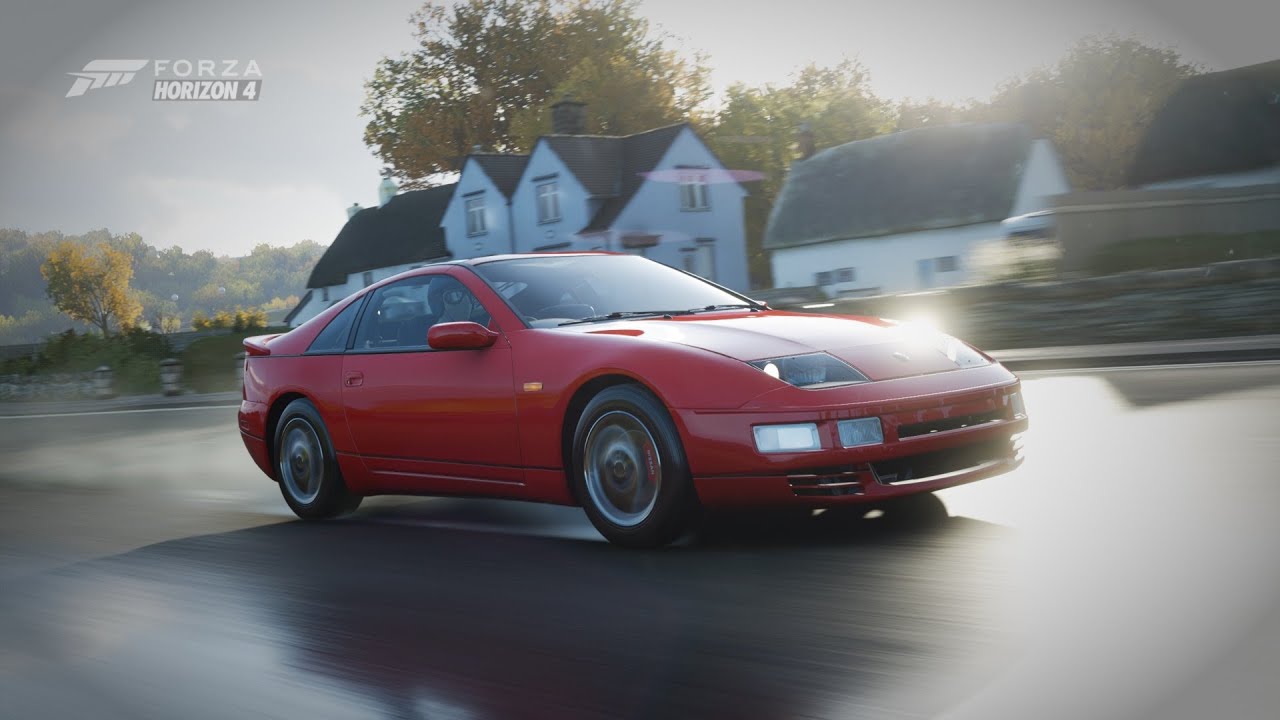 Driving the Nissan 300ZX in Forza Horizon 4 around some of my favorite ...