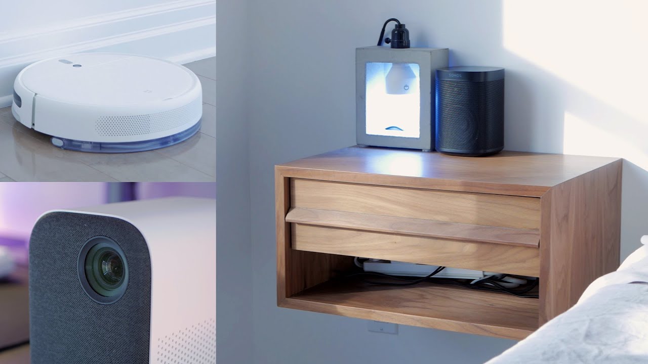 Clean & Minimal Tech Bedroom Tour (2020) - YouTube