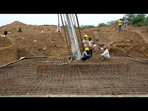 765 kv DC line foundation in vadodara gujarat. - YouTube