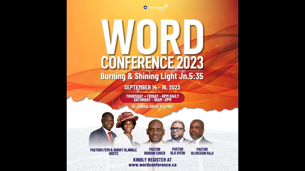 WORD CONFERENCE 2023 | DAY 1 - YouTube