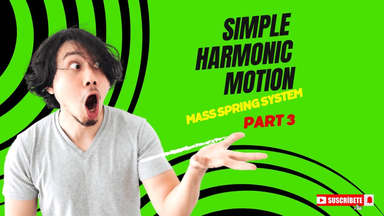 SIMPLE HARMONIC MOTION| MASS ATTACHED TO SPRING SYSTEM| PART 3 | VERY IMPORTANT EXPLANATION ...