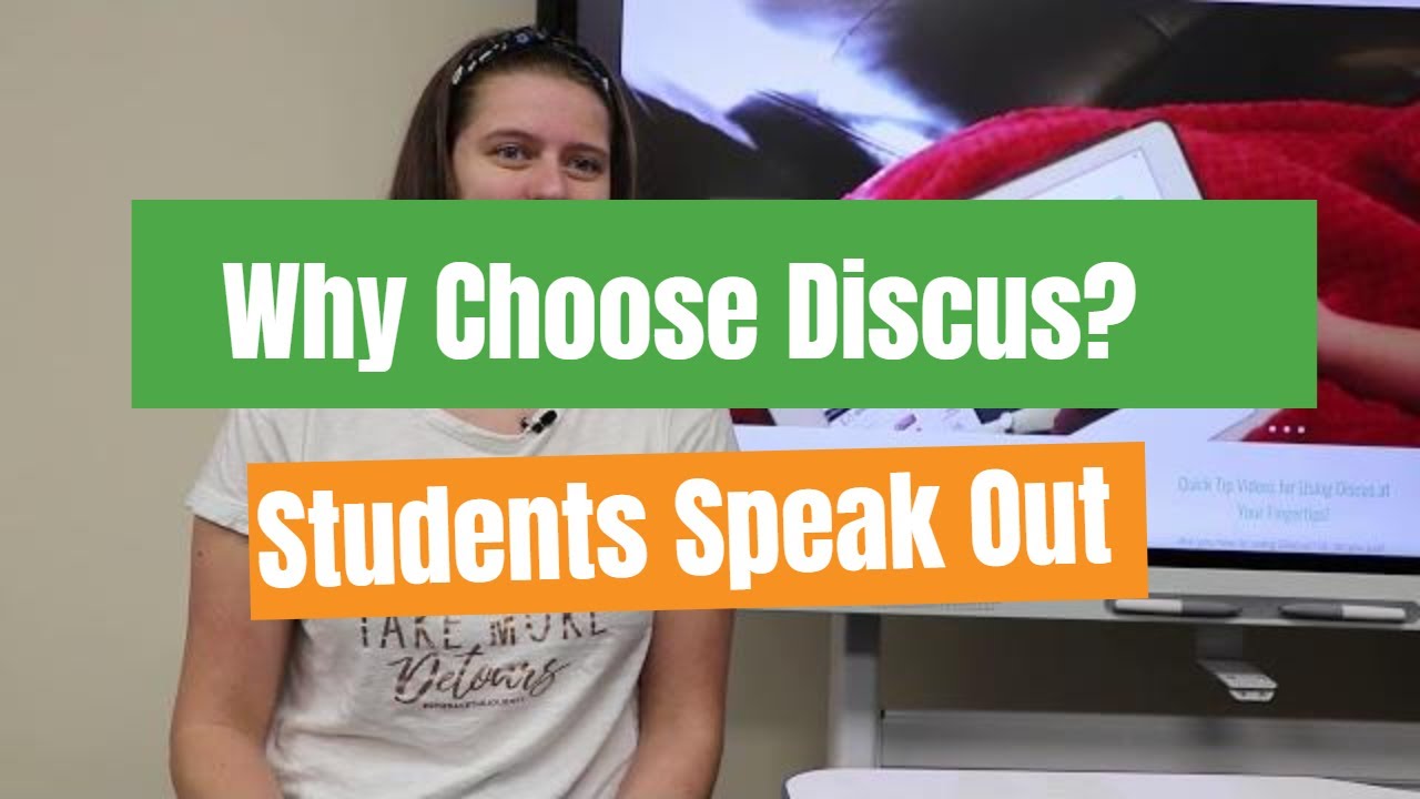 Why Choose Discus? Students Speak Out (cc) - YouTube