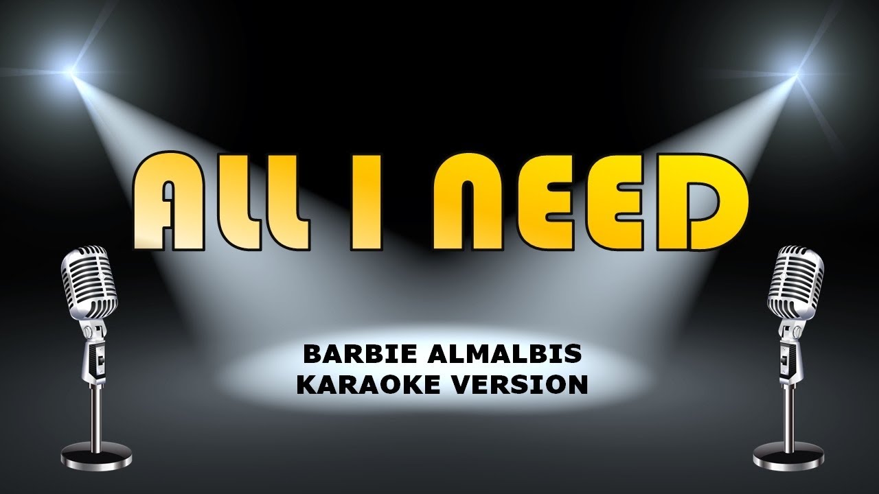 All I Need by Barbie's Cradle Karaoke Radio Version Original with ...