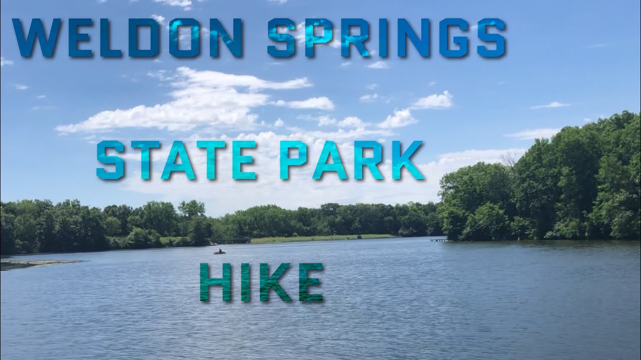 HIKING AT WELDON SPRINGS STATE PARK - YouTube