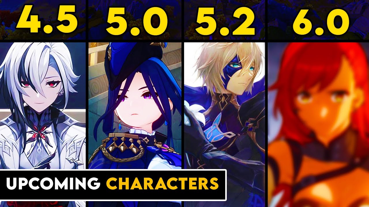 TOP *Upcoming Characters* In Genshin Impact [2024] - YouTube