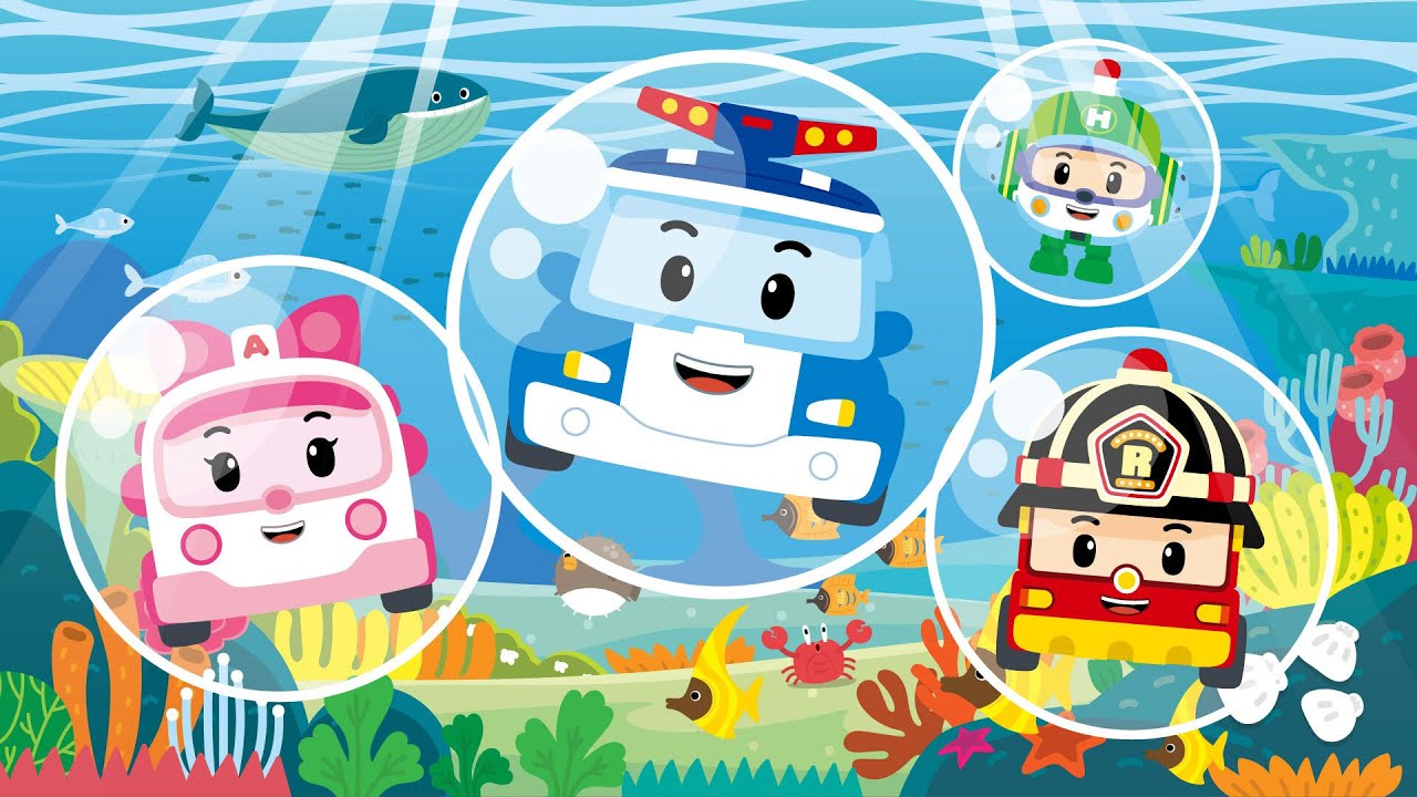 Robocar POLI Opening Summer Ver. | Cute MV | Songs for Children ...