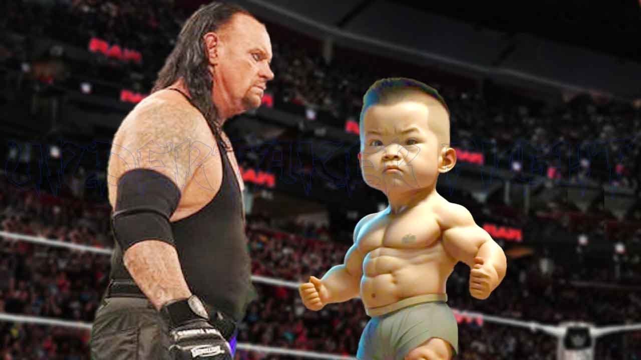 Undertaker vs Muscle Baby Iron Man Full Match - YouTube