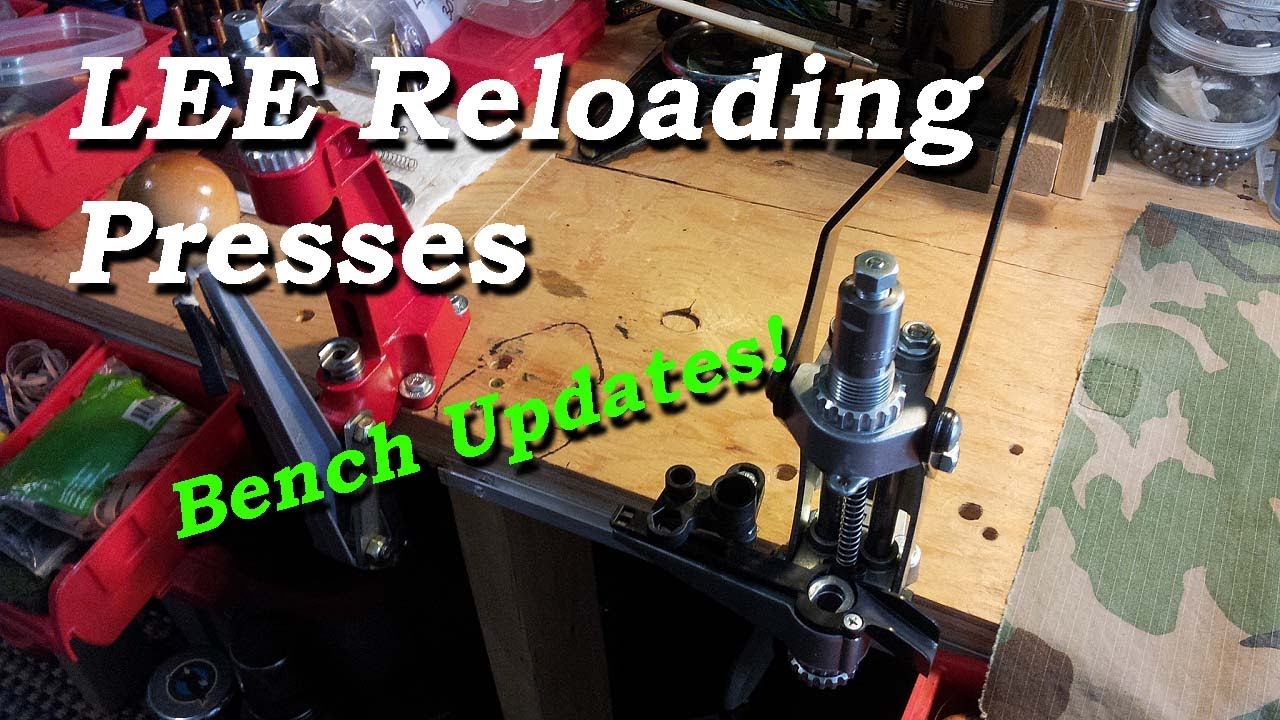 LEE Reloading Presses & Bench Update, Single Stage, Turret & APP - YouTube
