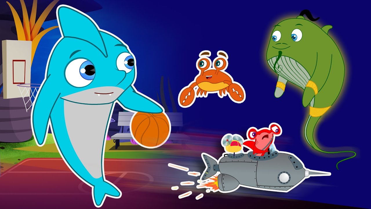 Baby Shark Cartoon - Chota Shark - The Magic Lamp - YouTube