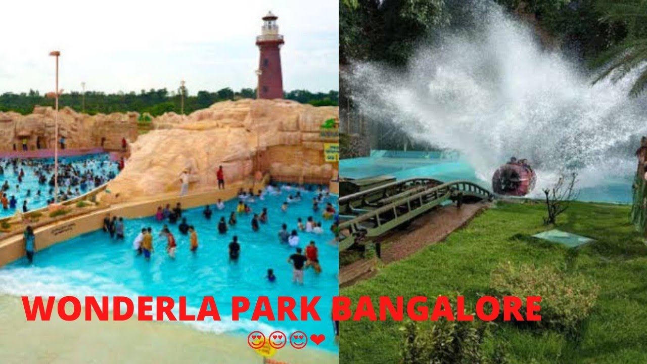WONDERLA AMUSEMENT PARK BANGALORE..# Water Rides#Roler Coaster#Wonder ...