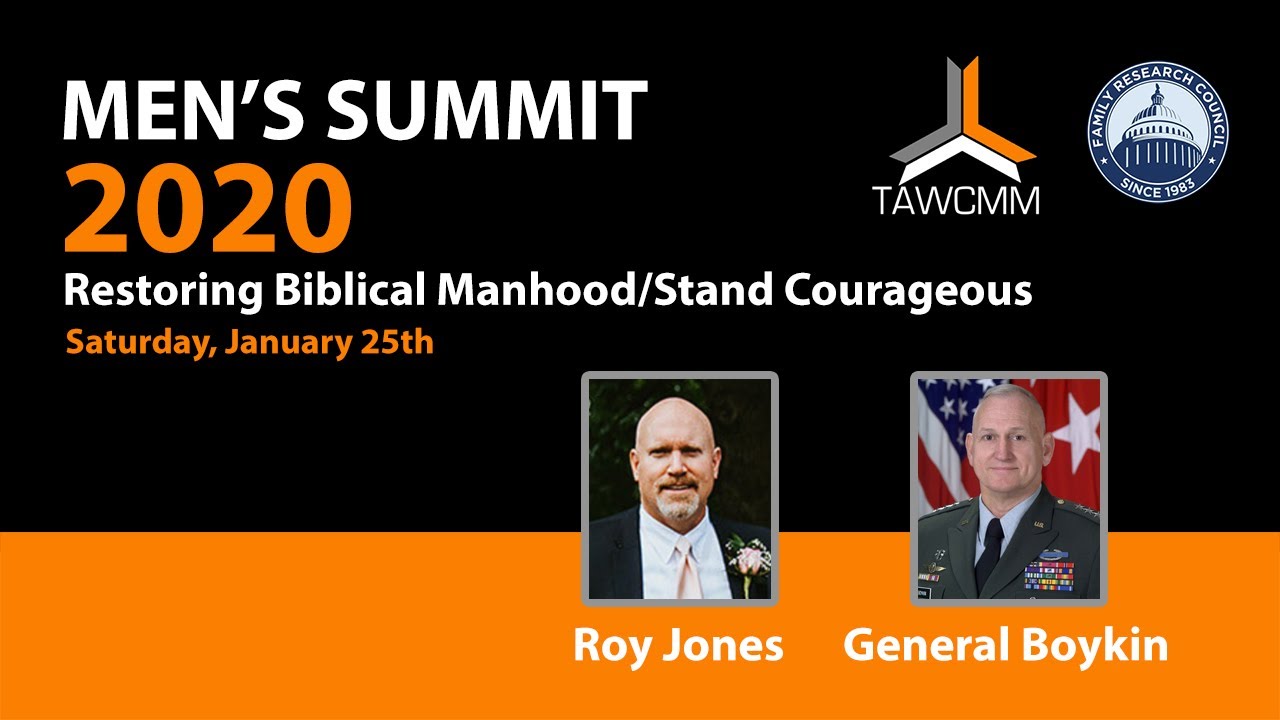 Men's Summit 2020 - January 25th | Featuring Roy Jones and speaker Lt ...