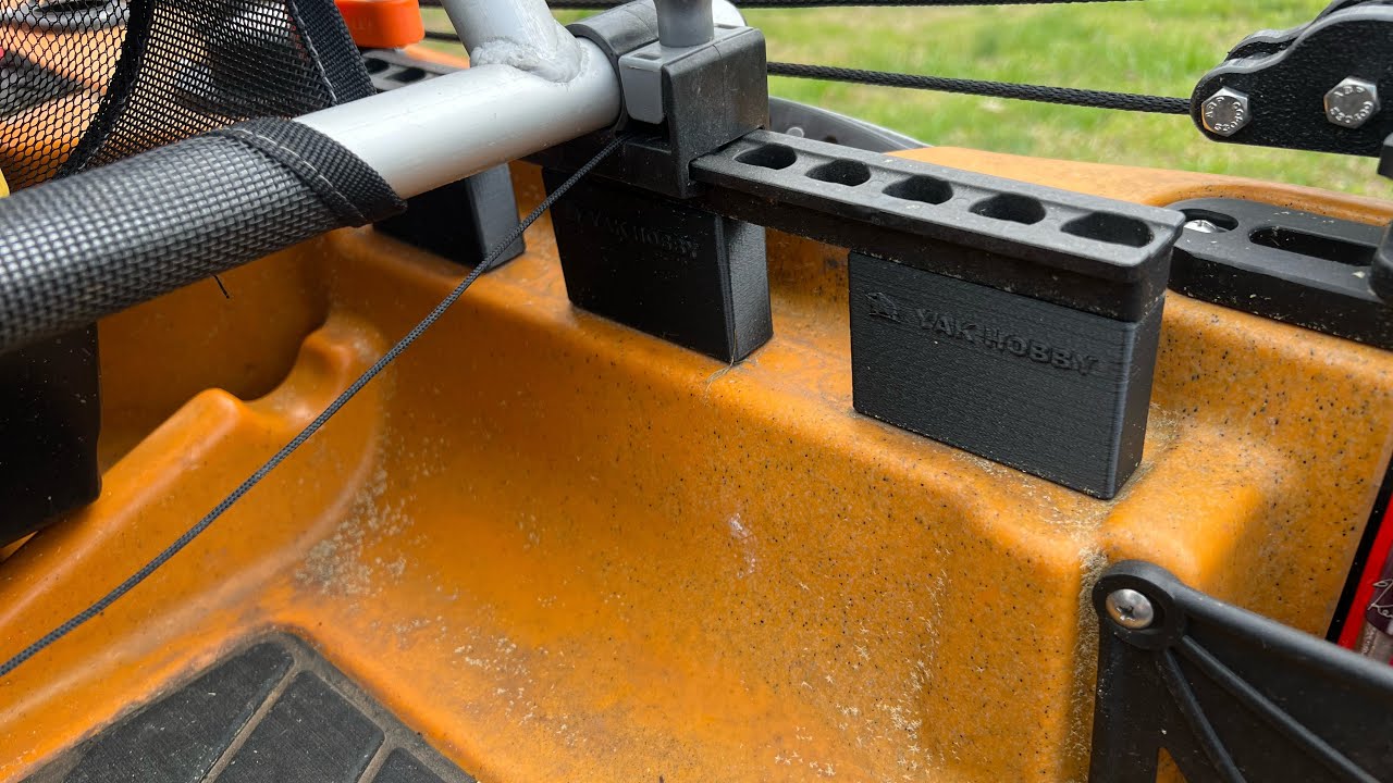 Kayak DIY installing Yakhobby full seat riser kit- Old Town Sportsman ...