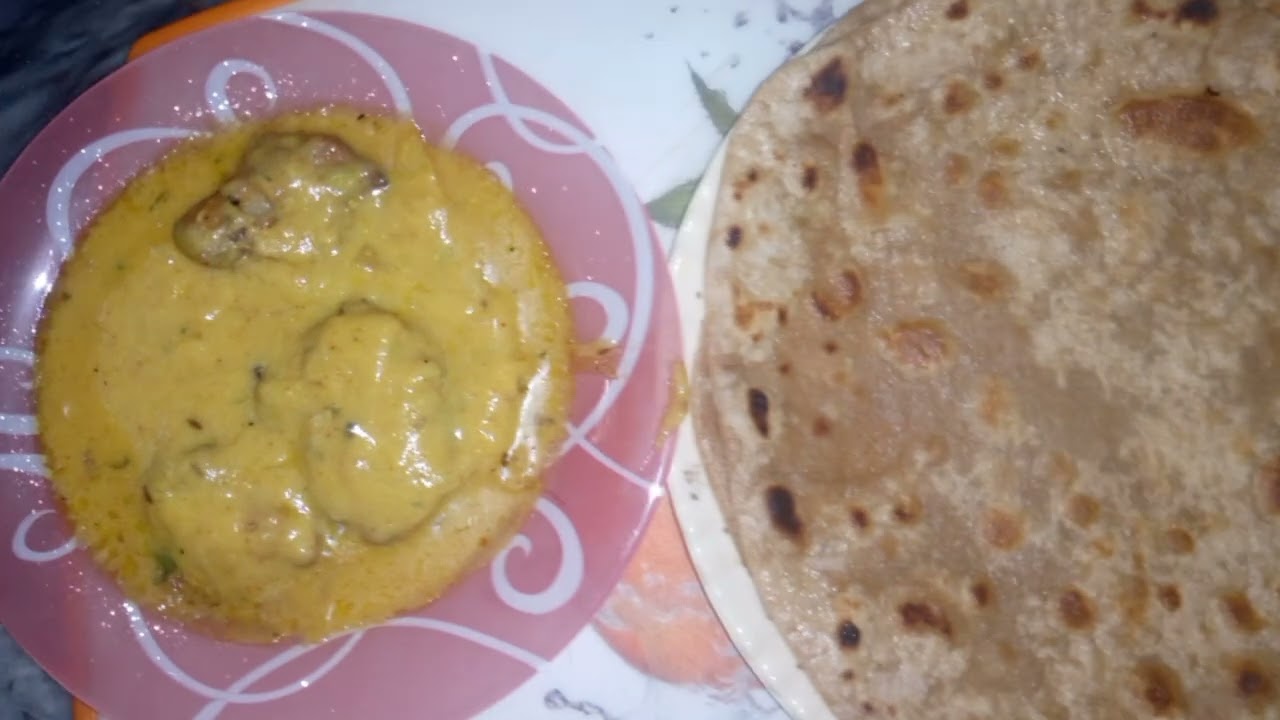 KARHEE PAKORA WITH PARATHA BREAKFAST TIME 😊 - YouTube