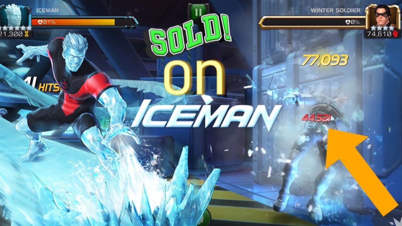 Iceman Buff is Legit - Marvel contest of champions - YouTube