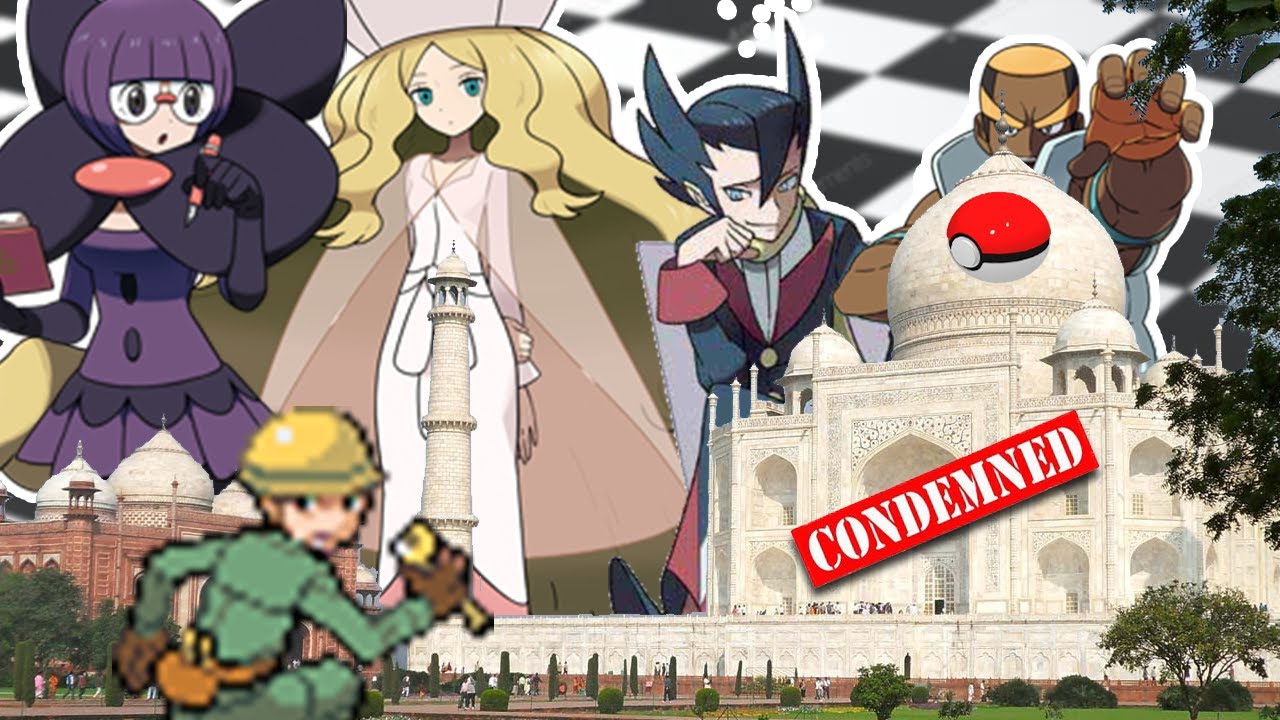 The Unova Pokemon League needs repairs - YouTube