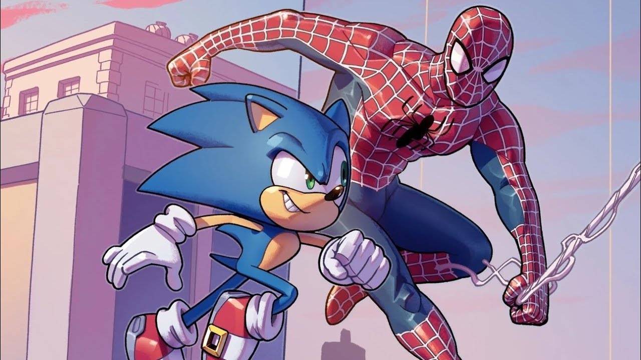 Sonic Conoce a Spider-man | Mini Cómic-Dub | Legacy of CHAOS - YouTube