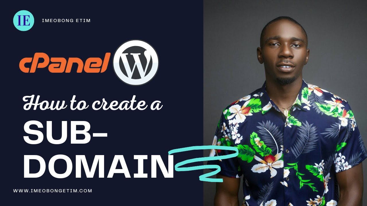 How To Create A Subdomain Using Cpanel And Install Wordpress Youtube 1369