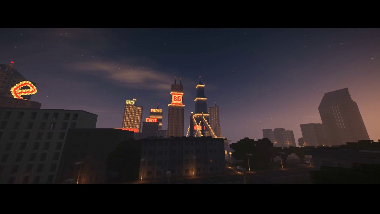Minecraft: my random city Cinematic - YouTube