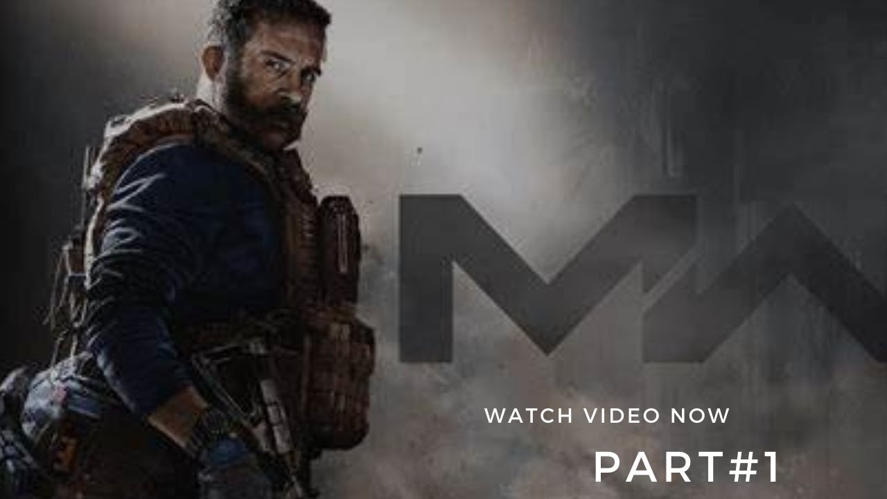 Call of duty mw 2019 gameplay part 1 | GAMING WITH AI - YouTube