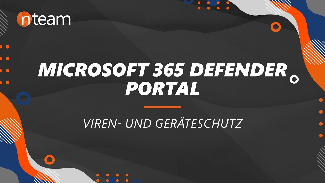 Security: MICROSOFT365 DEFENDER PORTAL - YouTube