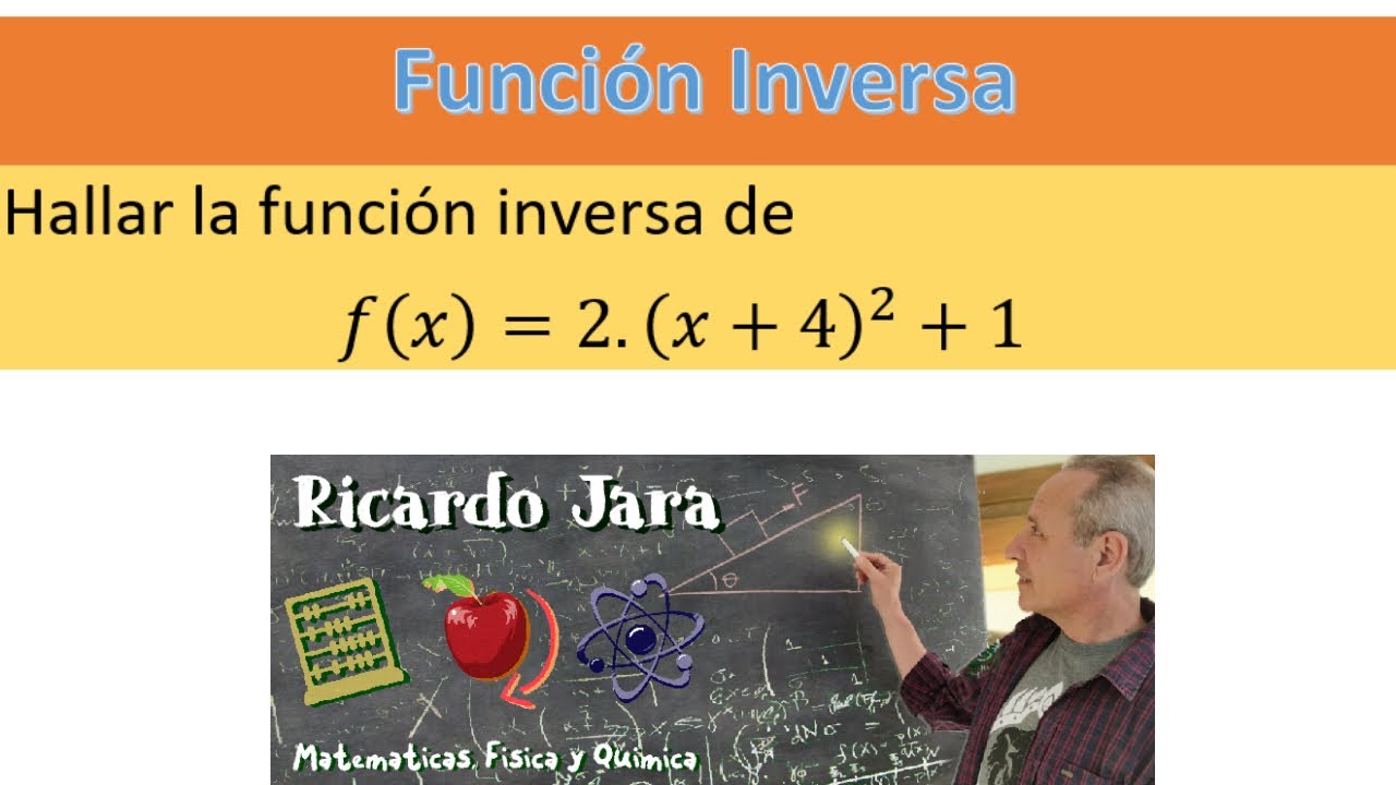 Función Inversa - YouTube