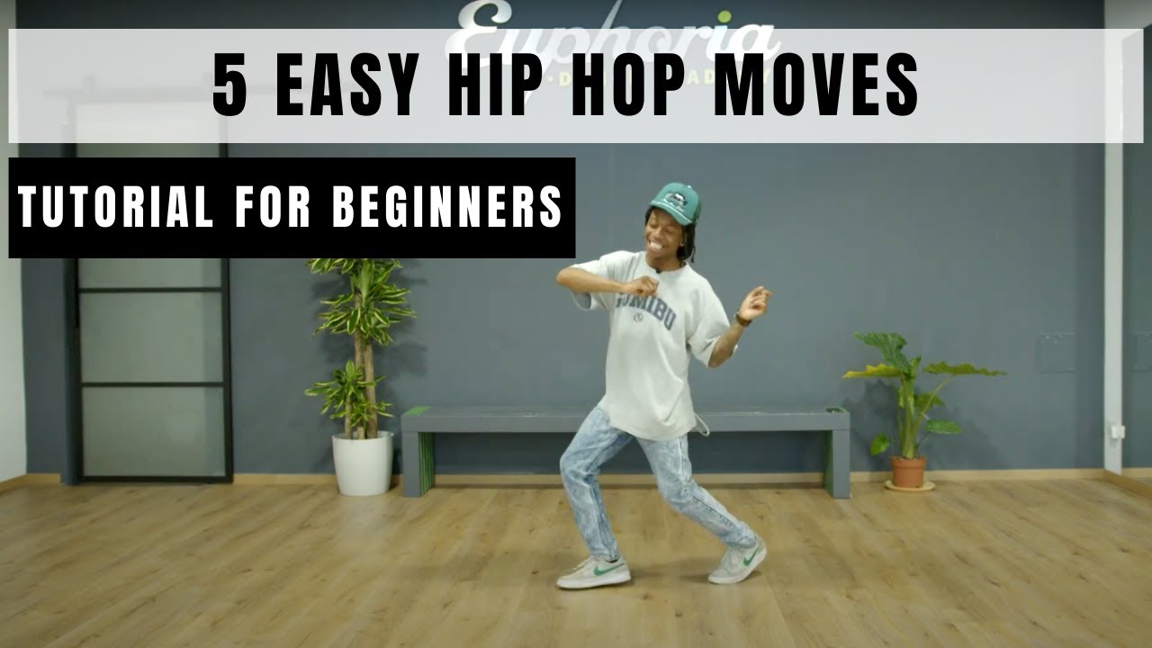5 Hip Hop Moves For Beginners || Special Guest Gwn Jurr - YouTube