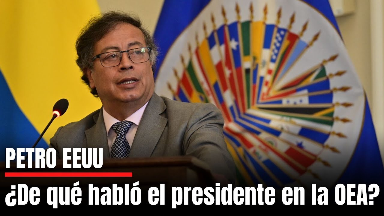¿De qué habló el presidente en la OEA? #FocusNoticias - YouTube