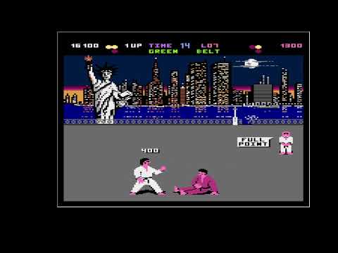 Atari 8-Bit, Emulated, World Karate Championship, 23200 points - YouTube
