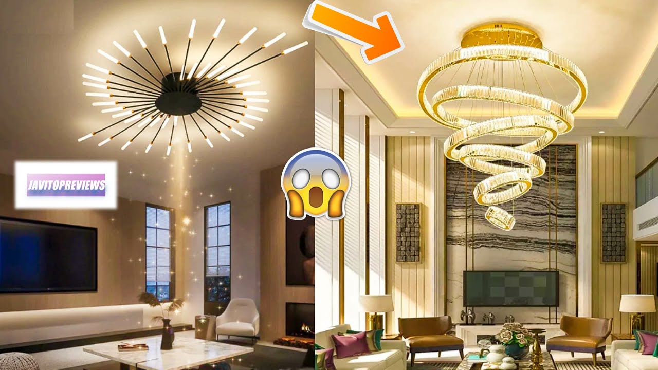 Lamparas para salas modernas💡 - YouTube