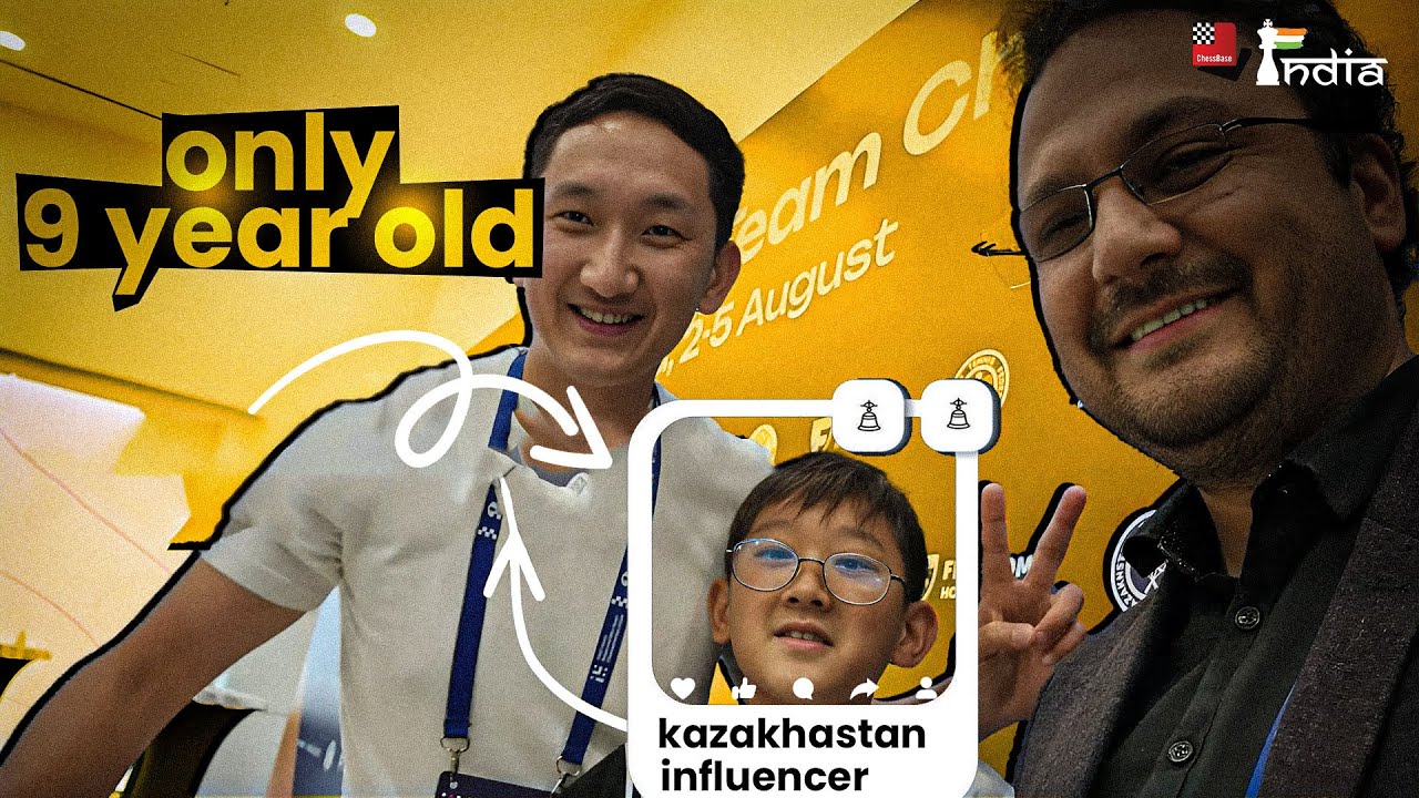 The 9-year-old Chess Influencer from Kazakhstan - Daniil Li - YouTube