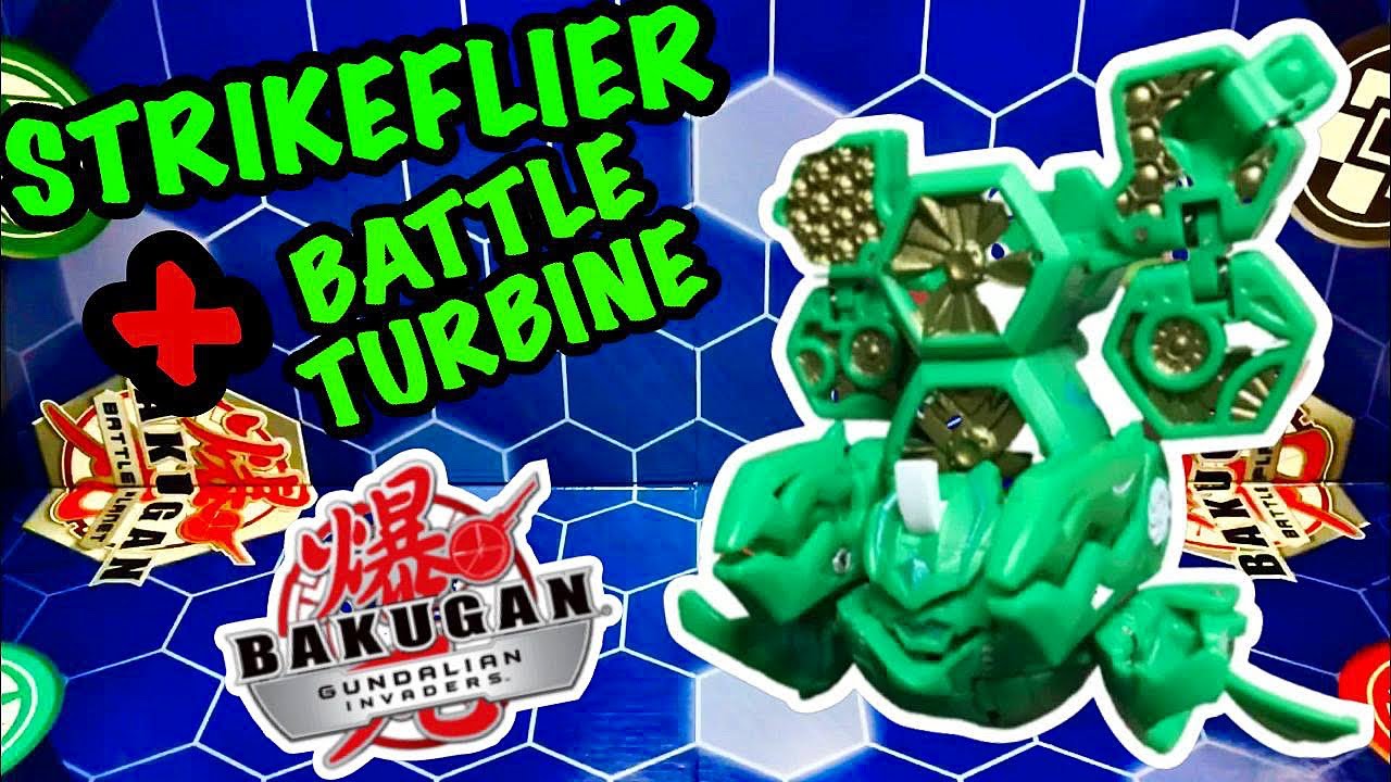 Strikeflier+BattleTurbine! A VOLAR!! Unboxing | Bakugan Planet - YouTube