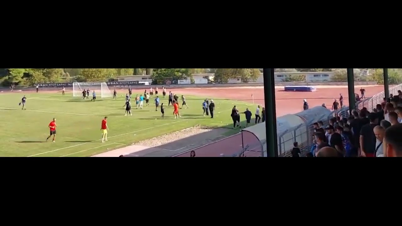 Επεισόδια στον αγώνα Σπαρτακος Γραικοχωριου – ΠΑΣ Γιαννινα μεταξύ των ...