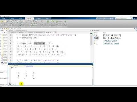 Lab 09 | Sharpening Filters in Matlab - YouTube