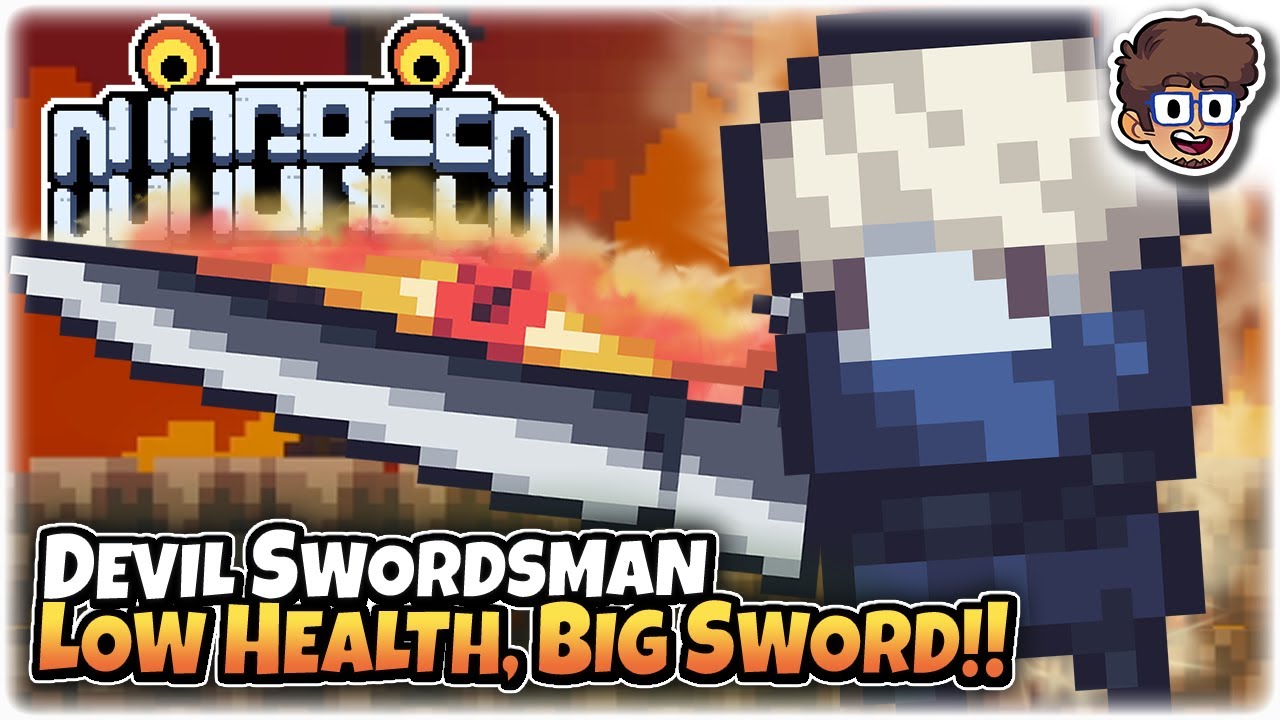 Devil Swordsman, Low Health, BIG Sword!! | Dungreed - YouTube