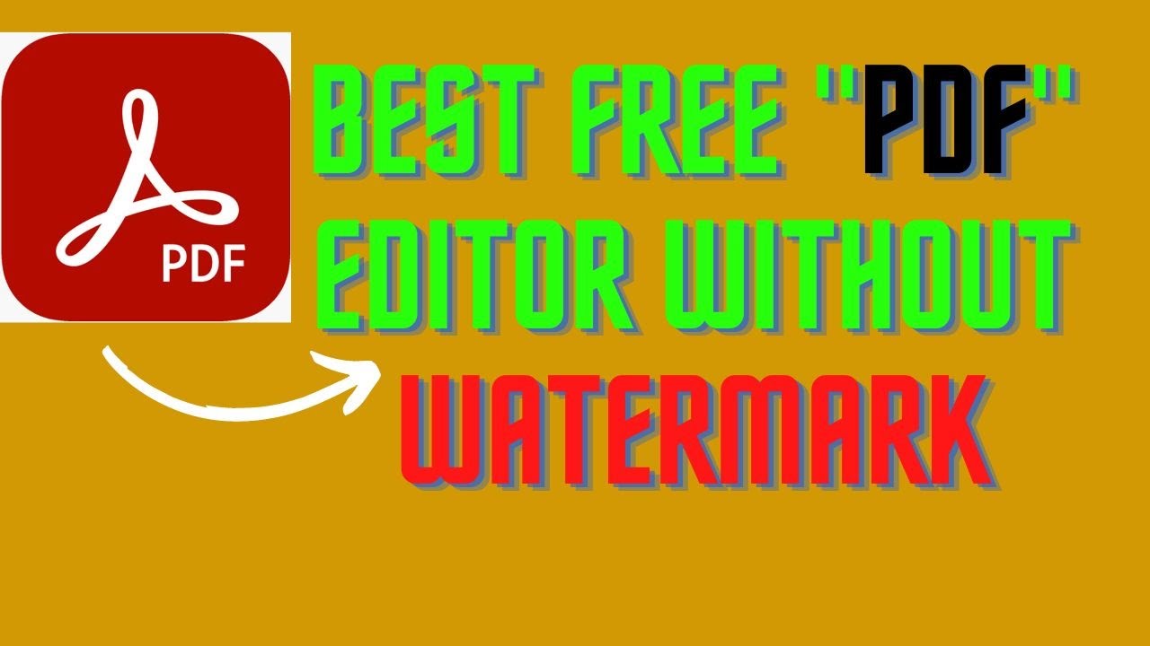 How To PDF File Edit Without Watermark PDF File Edit Watermark YouTube how-to-pdf-file-edit-without-watermark-pdf-file-edit-watermark-youtube