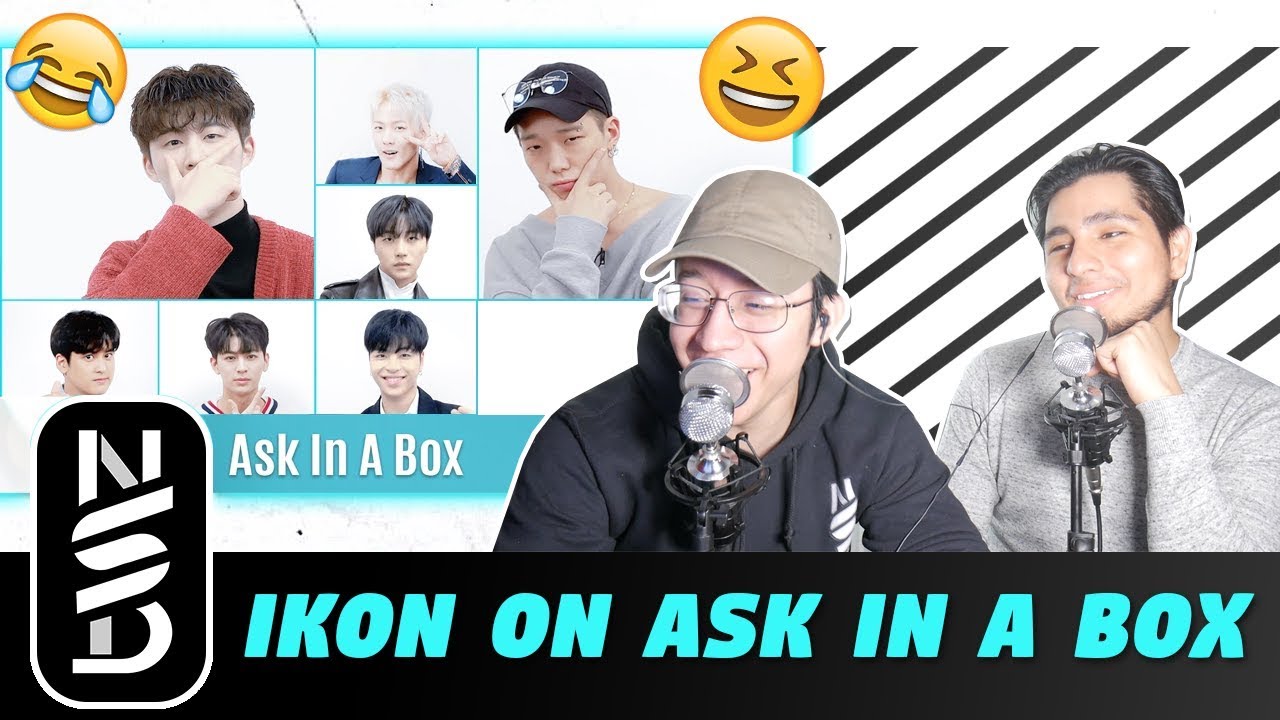 GUYS REACT TO iKON on ASK IN A BOX - YouTube