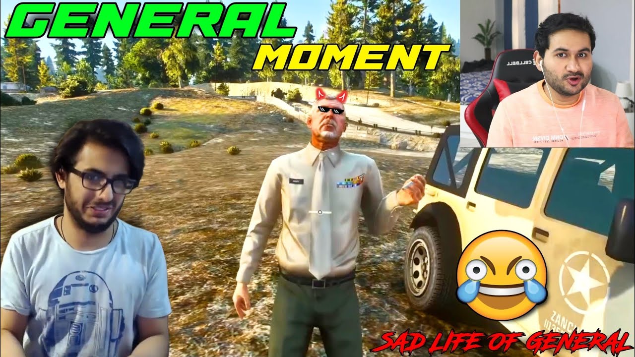 GENERAL FUNNY MOMENT 😂😹 | MAKER GAMES TAKING FUN OF GENERAL | #gta5 # ...