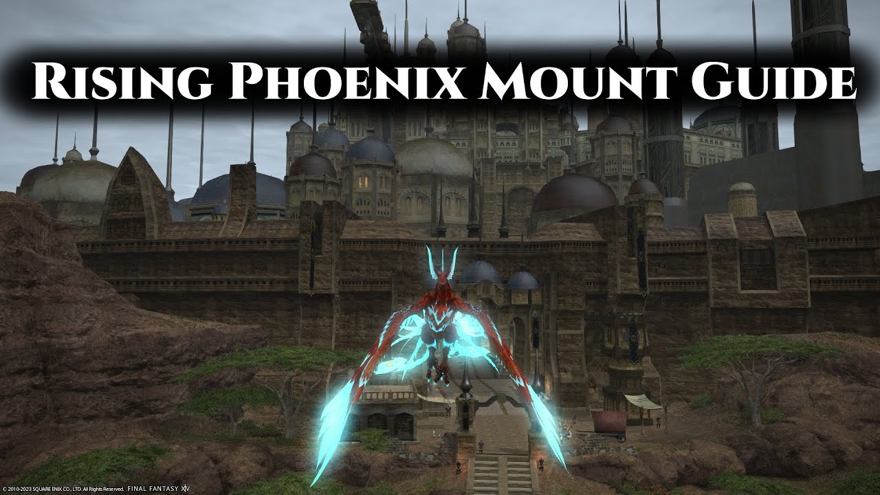 FFXIV Rising Phoenix Mount Guide Seasonal Event - YouTube