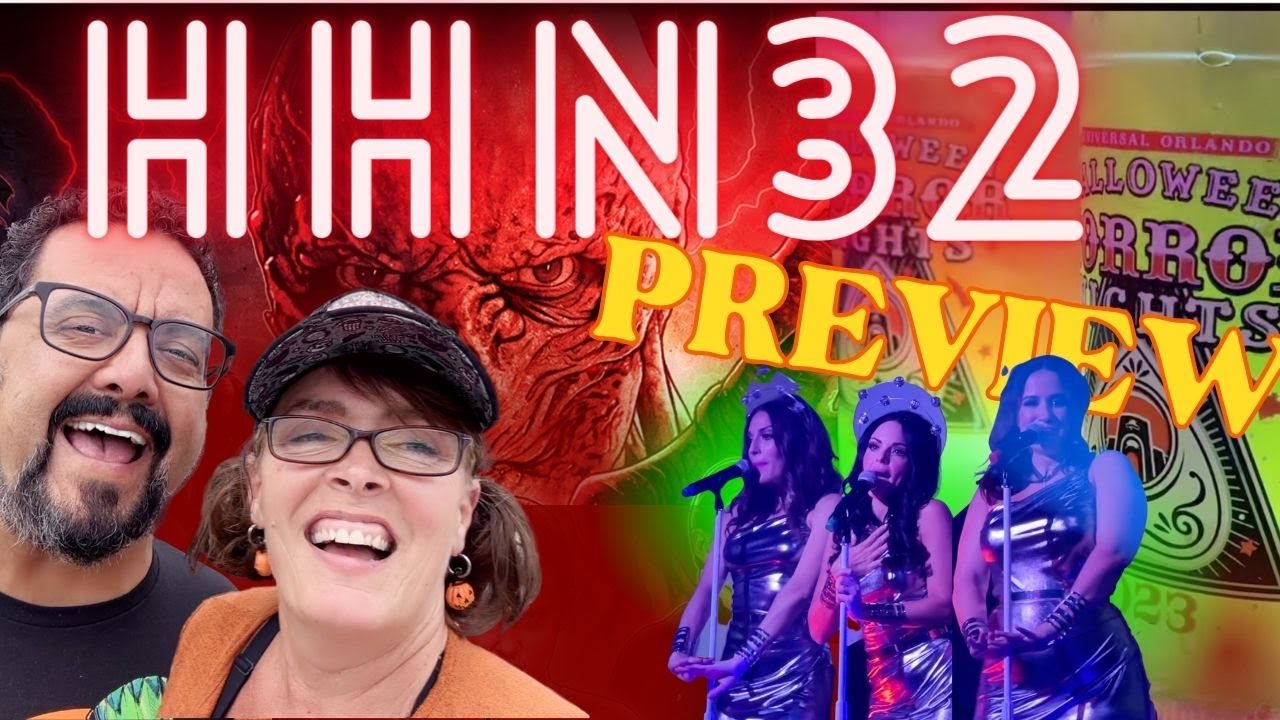 Halloween Horror Nights 32 PREVIEW Day | Dead Coconut Club | NEW FOOD ...